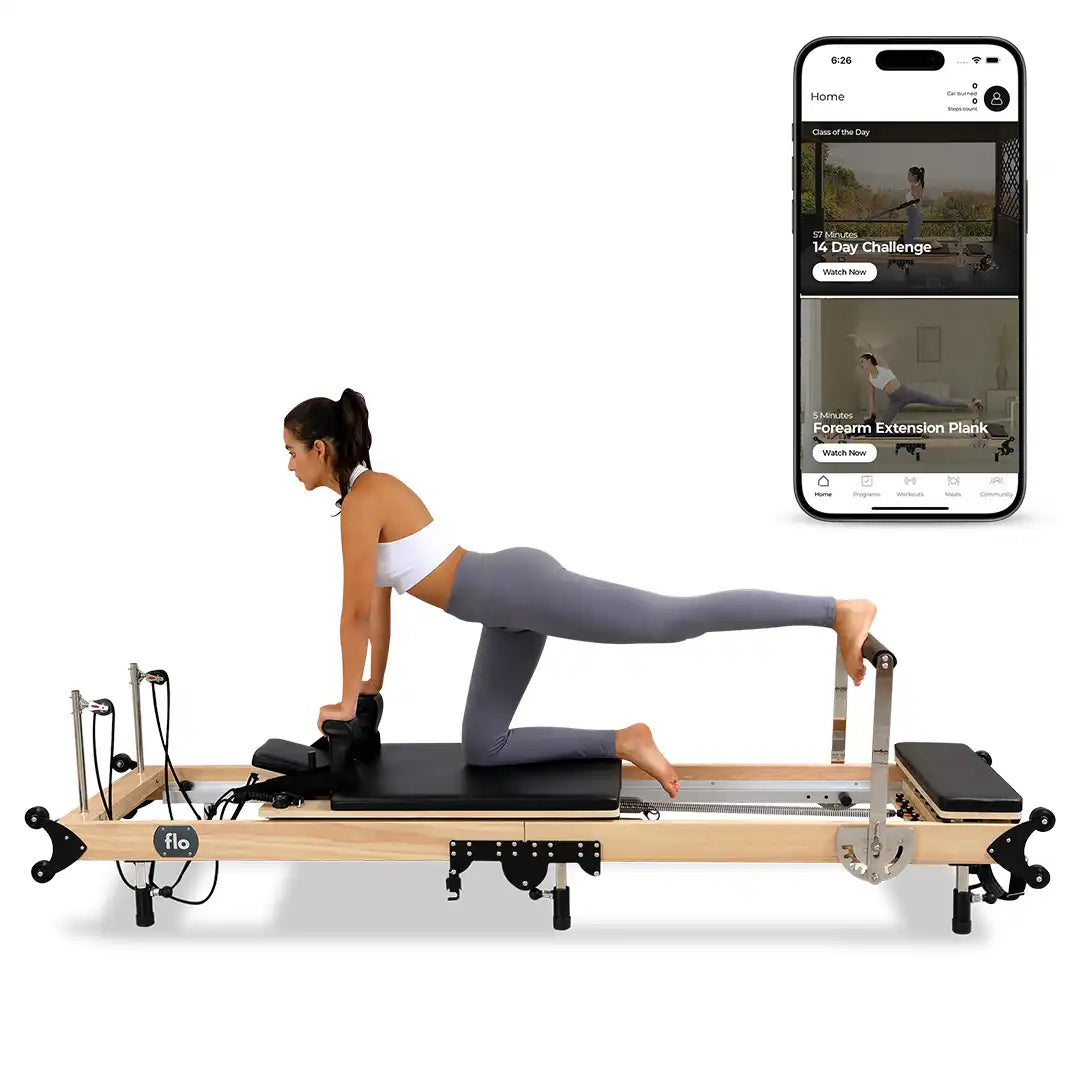 Wood Pilates Reformer | Flo Pilates